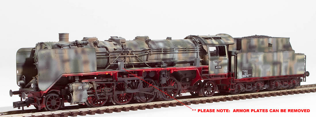 REI Models 413271STC - German Steam Locomotive BR 41 of the DRB WWII ...
