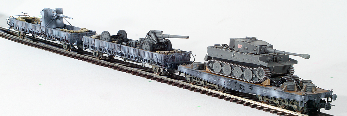 REI Models 460314WC - German Wehrmacht Tank and Artillery Transport Set ...