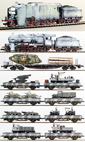 HO German WWI Military Models