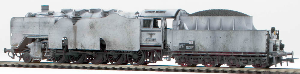 REI REI0027 - German Steam Locomotive BR 50 of the DRG Winter Camp with ...
