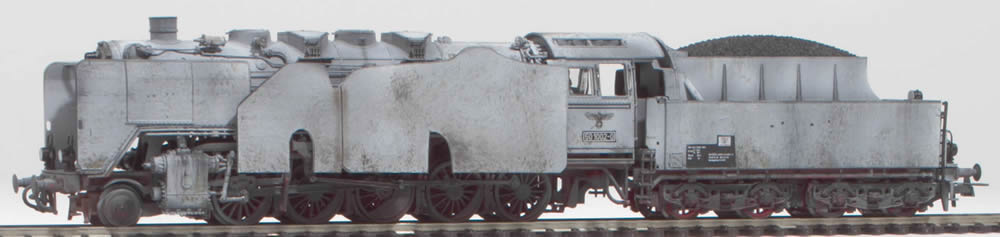 REI REI0027 - German Steam Locomotive BR 50 of the DRG Winter Camp with ...