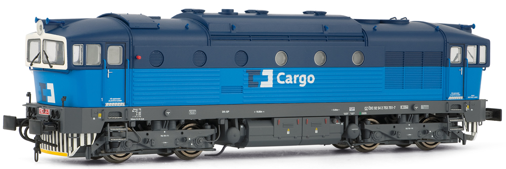 Rivarossi 2255 - Diesel locomotive class 753 Ã”Ã‡Â£Unipetrol DoprvaÃ”Ã‡Ã˜