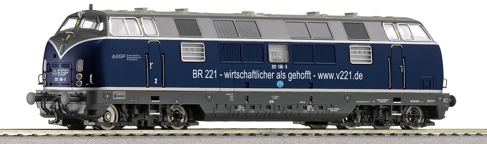 Roco 62849 - Diesel locomotive BR 221 of the EPG