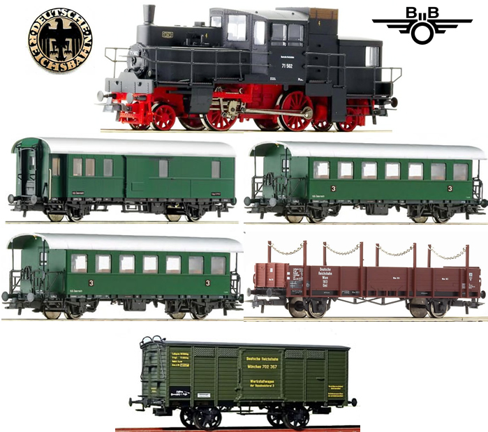 Roco 633061 - German & Austrian Era II Provincial Branch Line Set
