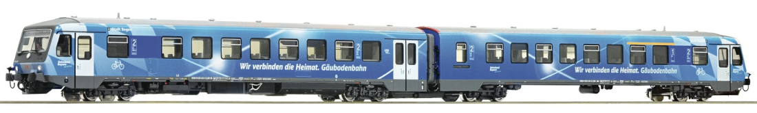 Roco 72076 - German Diesel multiple unit class 628.4 of the DB-AG