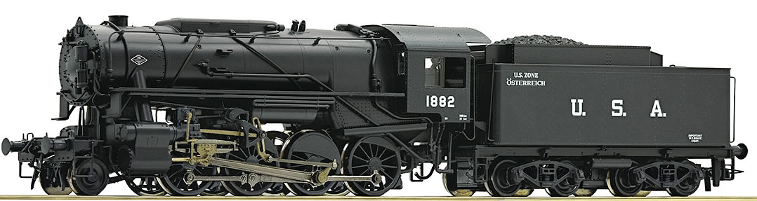 Roco 72153 - Steam locomotive S 160, USATC "US Zone Austria" (DCC Sound ...