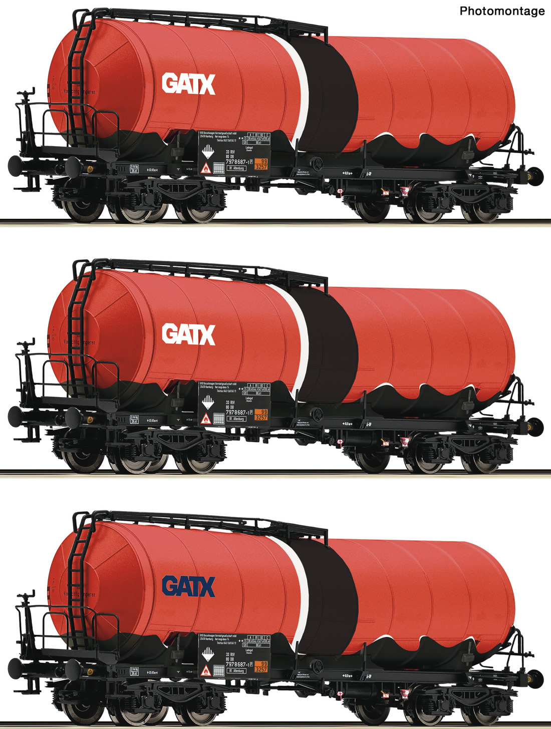 Roco 76088 - German Slurry Wagon Set of the GATX
