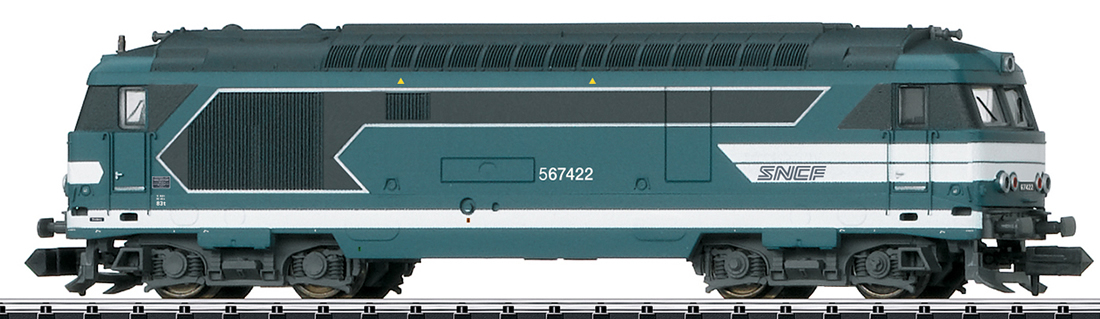 Trix 16705 - French Diesel Locomotive Serie 67400 of the SNCF