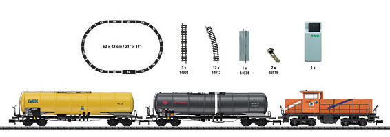 Trix 11136 - "Modern Freight Service" Battery Starter Set